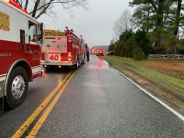 Coordinated Response To Working Fire - Carrollton Volunteer Fire Department